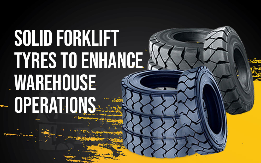 Choosing the Right Solid Forklift Tyres to Enhance Warehouse Operations